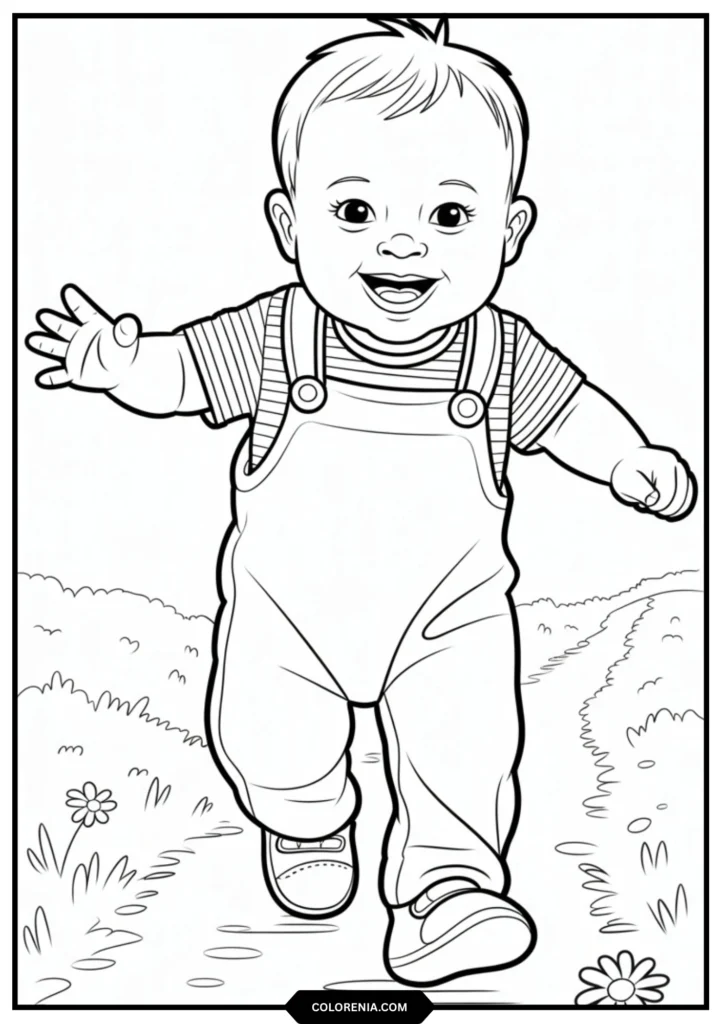The Ultimate Collection of Baby Coloring Pages: 35+ Free & Adorable ...